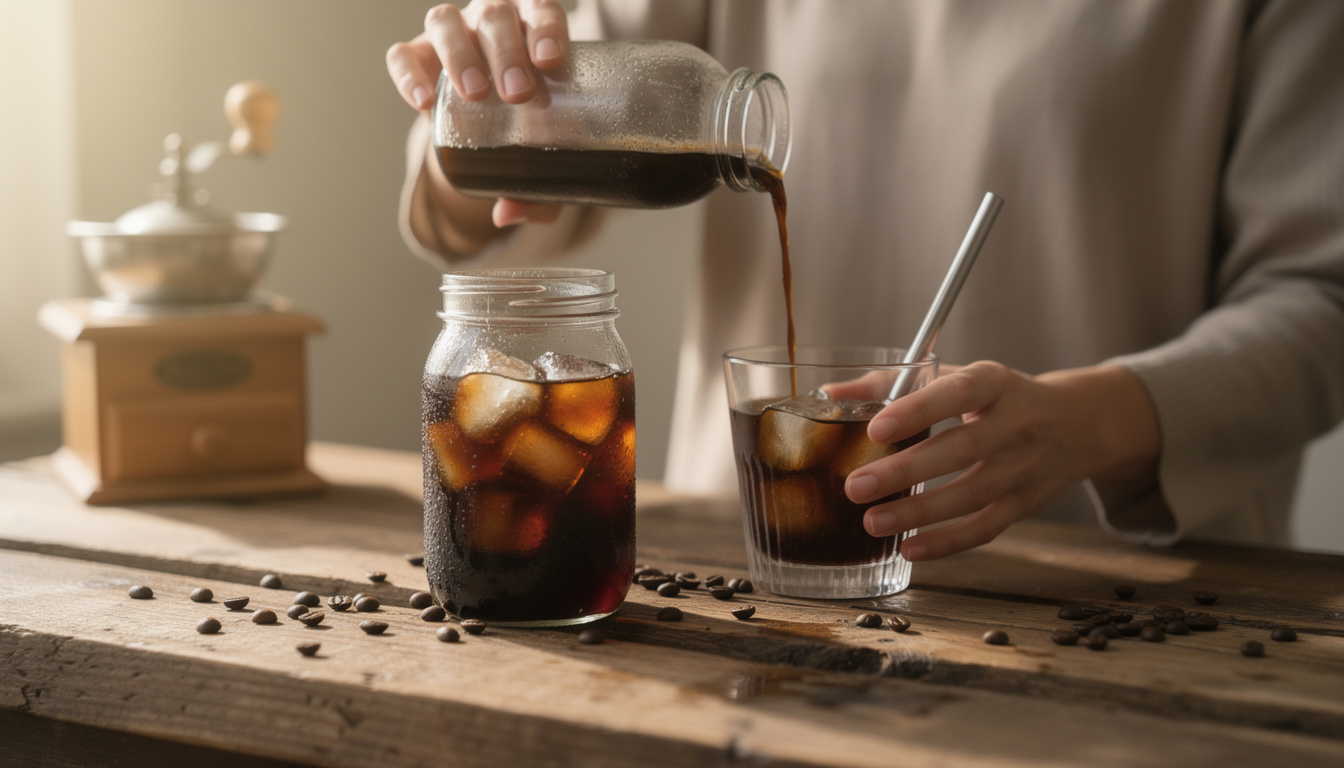 Cold Brew Maison : Le Guide pour un Café Glacé Parfait